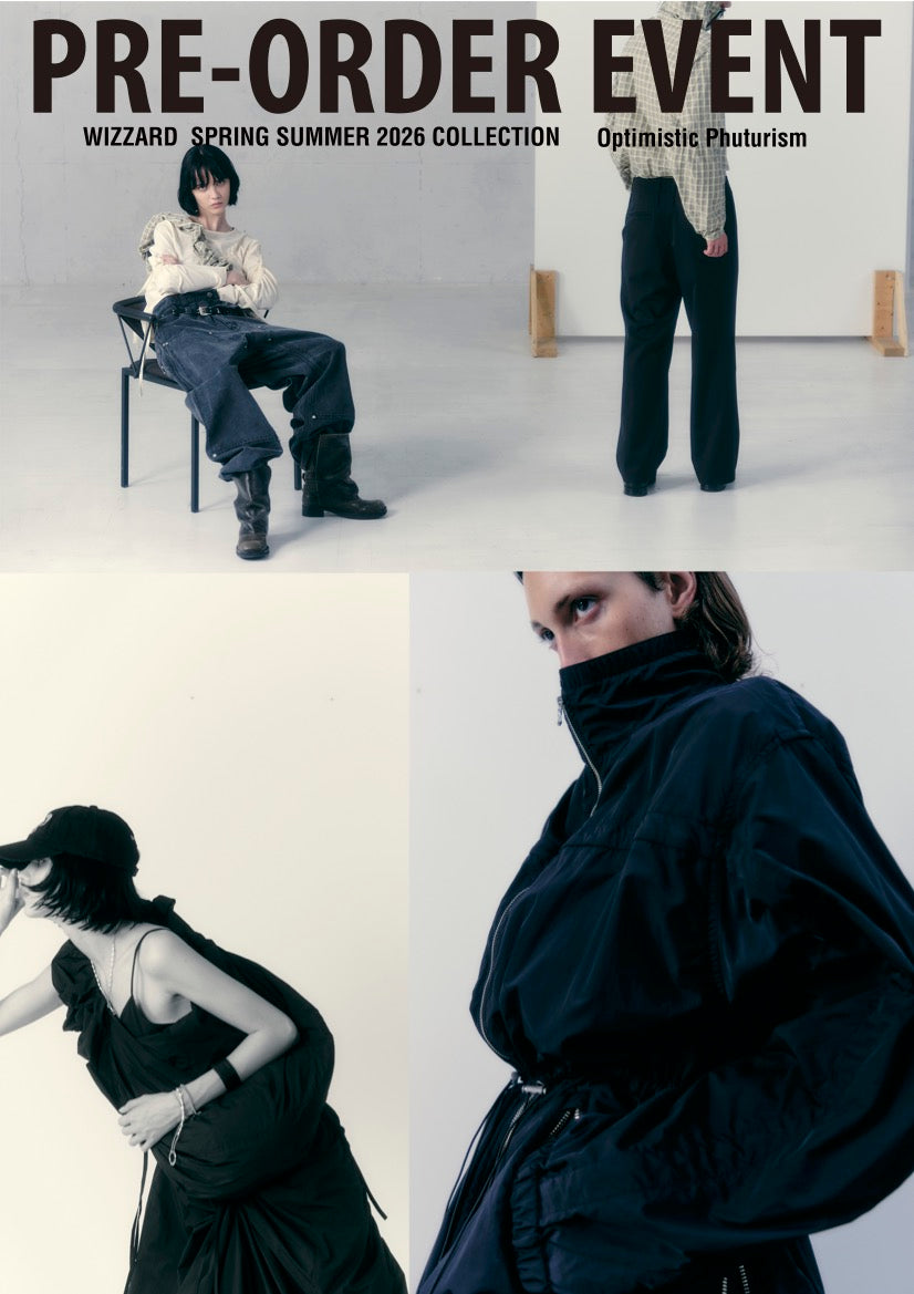 WIZZARD SPRING SUMMER 2026 一般受注会開催のお知らせ – WIZZARD OFFICIAL ONLINE STORE