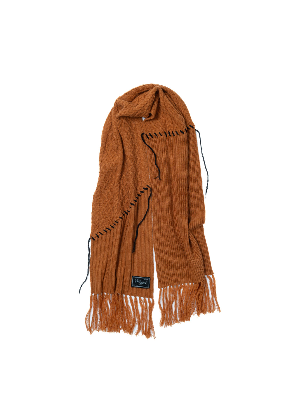 PATCHWORK KNIT MUFFLER – WIZZARD OFFICIAL ONLINE STORE