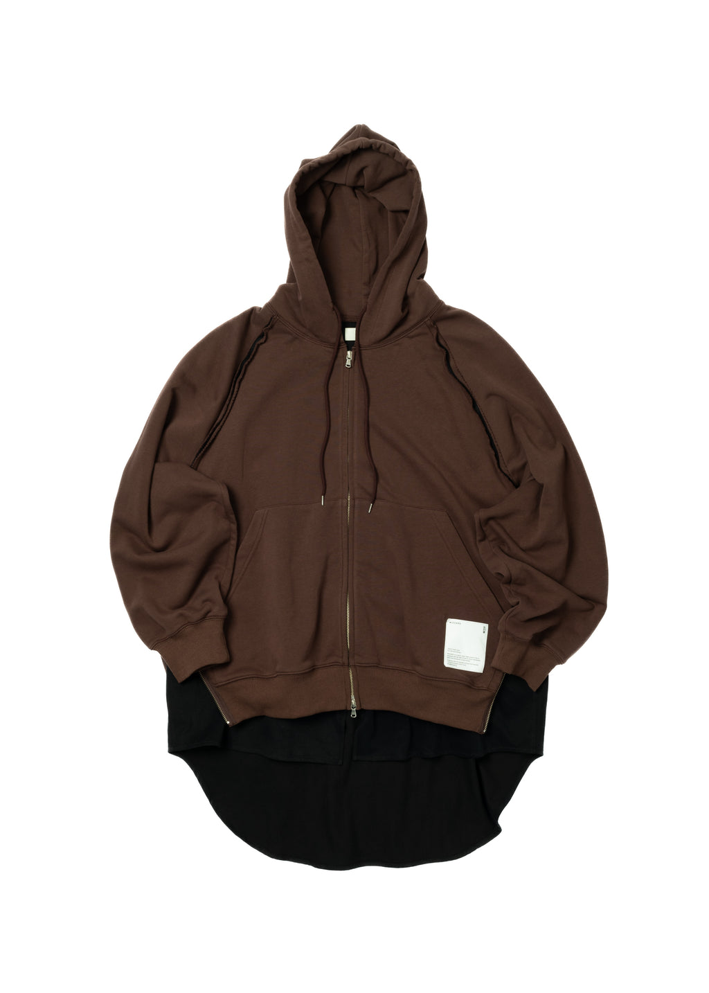 LAYERED ZIP HOODIE – WIZZARD OFFICIAL ONLINE STORE